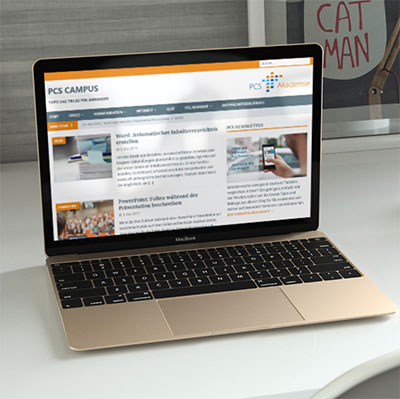 Mockups im Handumdrehen | PCS CAMPUS